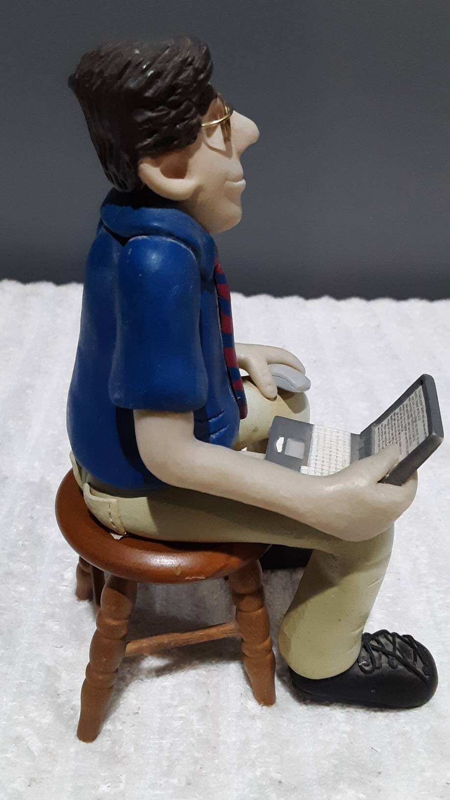 Diana Manning "computer Guy" Shelf Sitter Limited Edition Figure ...