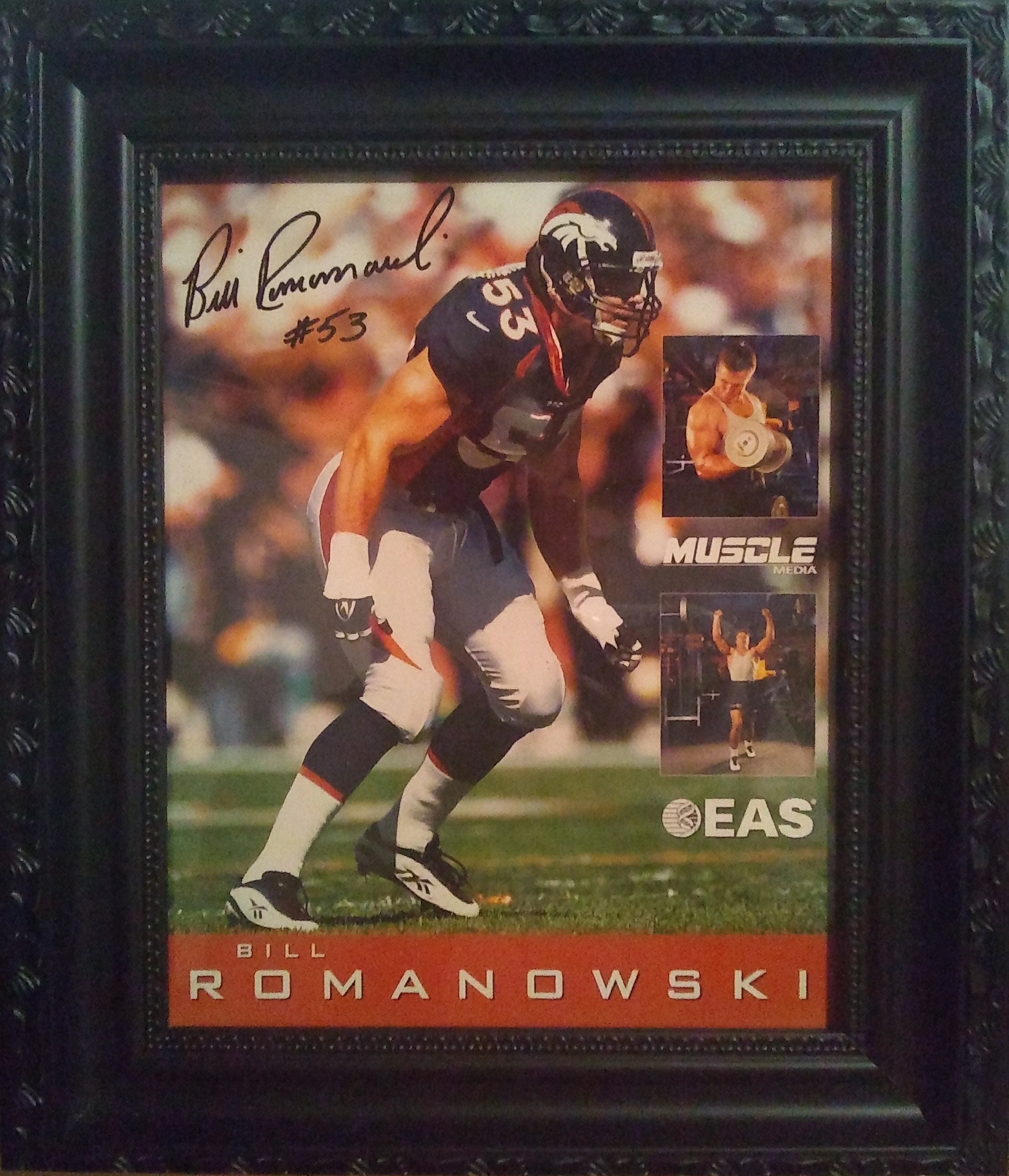 Bill Romanowski Autographed 8"x10" Photo Collage of the NFL Denver ...