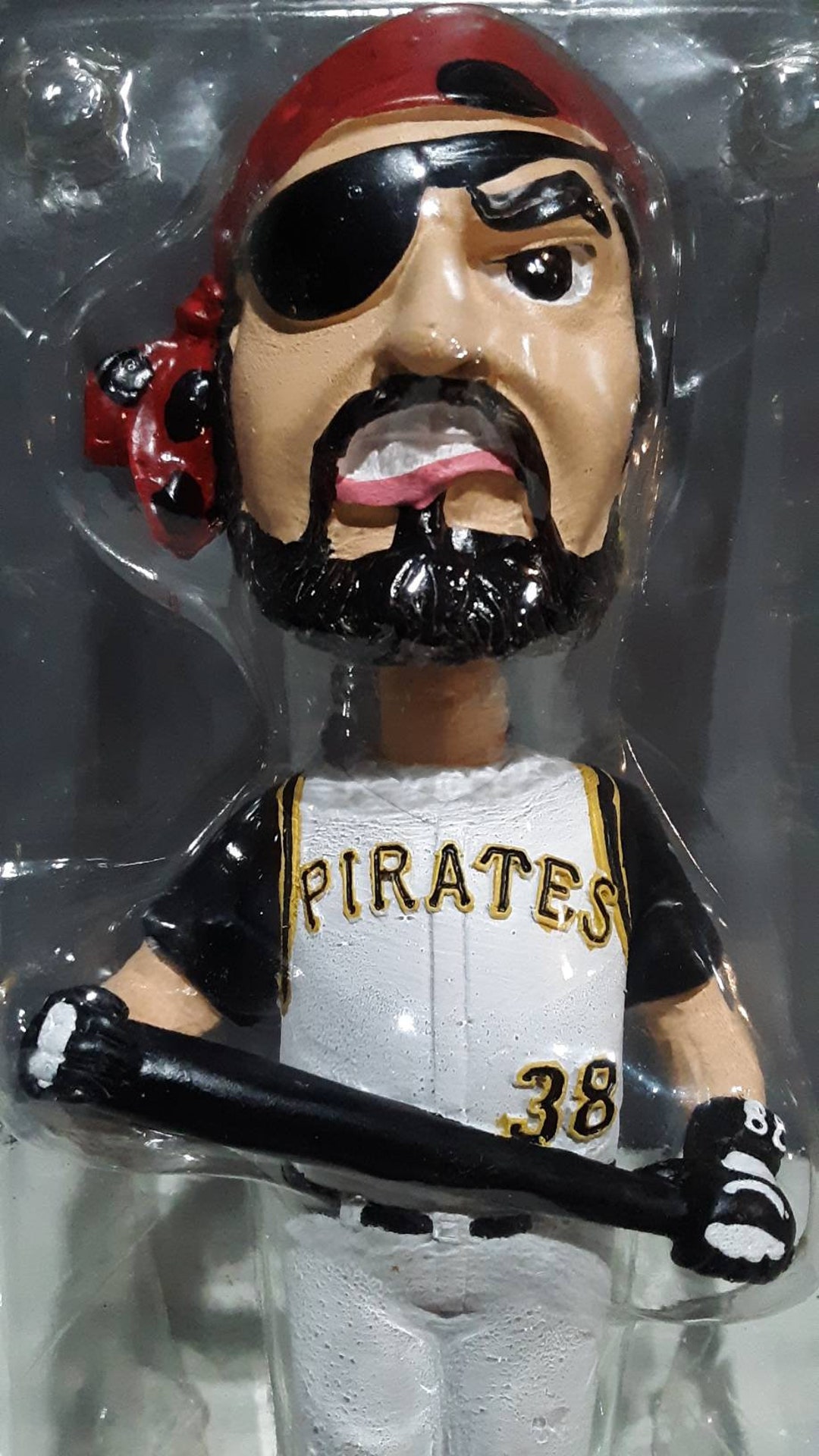 Logo Man #38 "pirates Bobblehead" 90's-2000 Era Collectible - Etsy