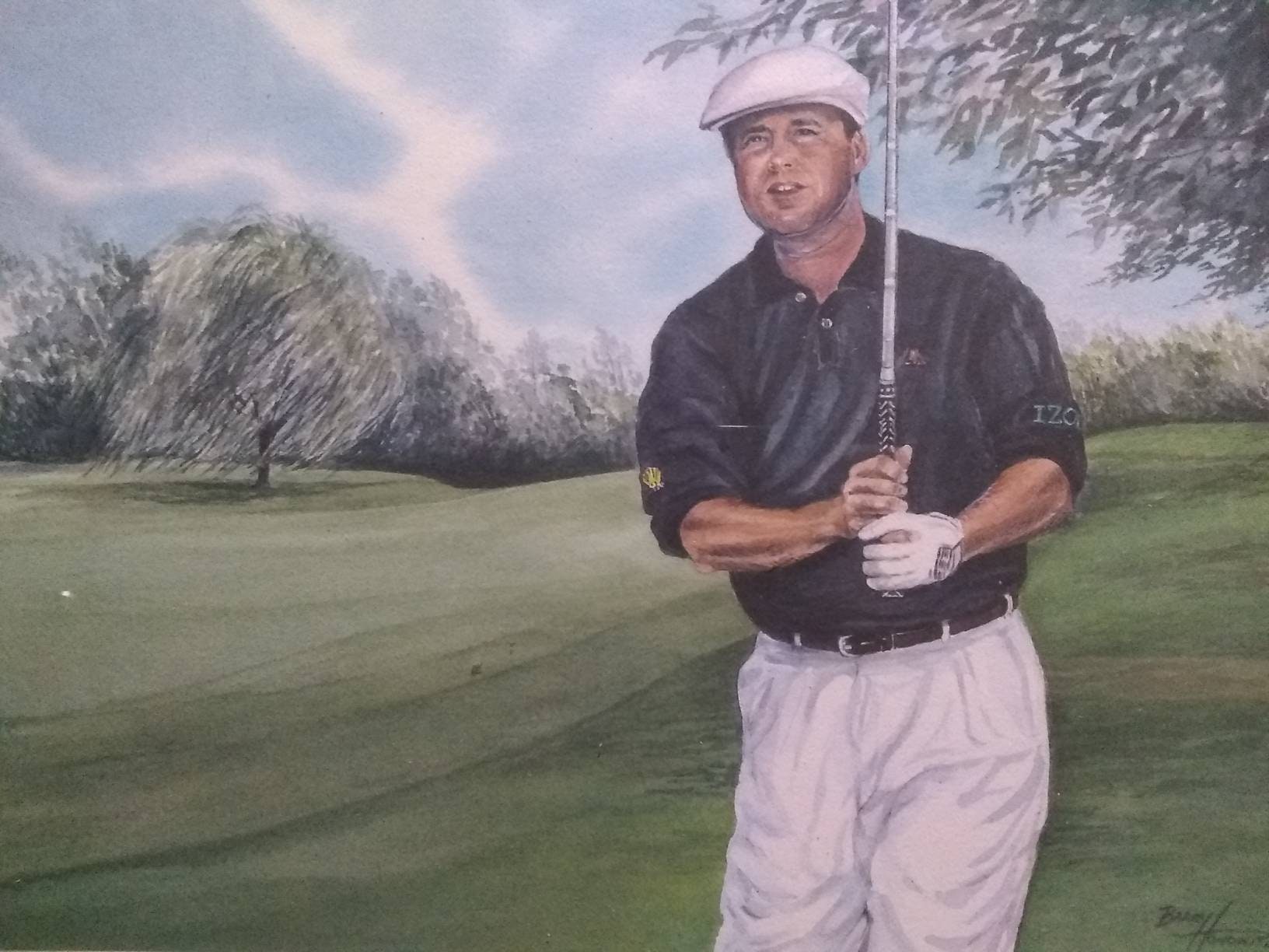 Barry Honowitz "pga Champ Golfer Donald Albert Weibring" Artist Proof ...