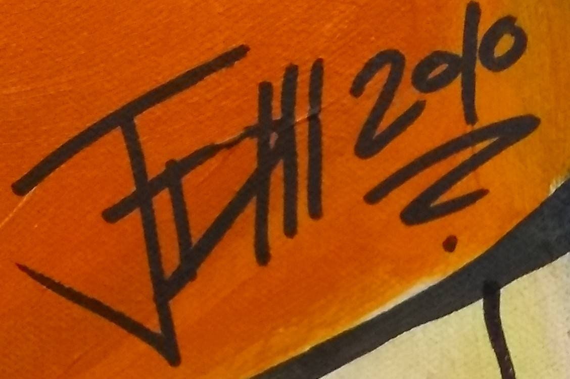 James Davis III Original Urban Art Oil Painting - Etsy