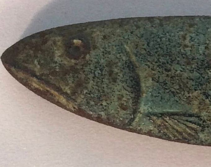 Antique Cast Iron Fishing Lure - Etsy