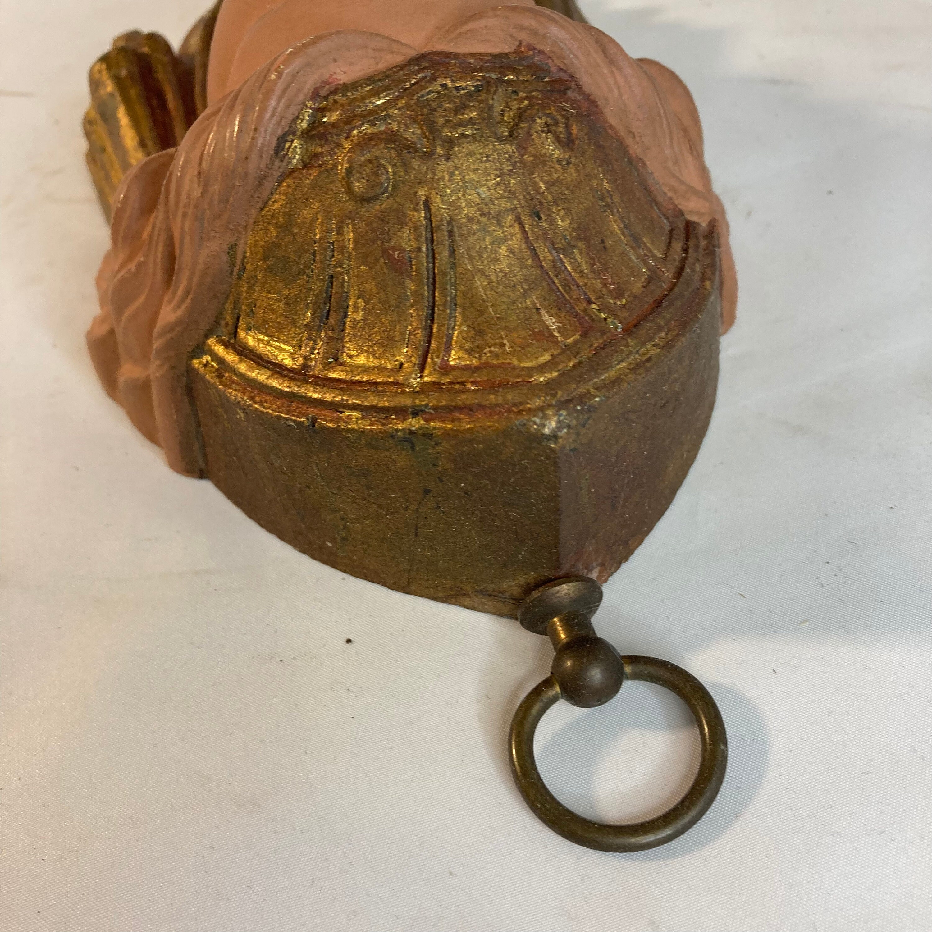 Antique Terracotta Ceramic Victorian Painted Figure of Athena Plaque - Etsy