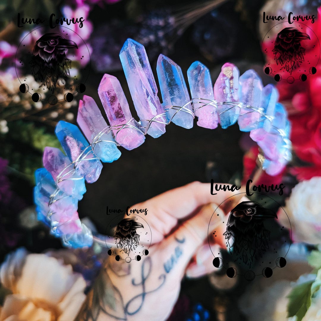 Luna ELSA ~ Moon. Witch Crown. Cute. Cosplay. Crown. Fairy Crown ...