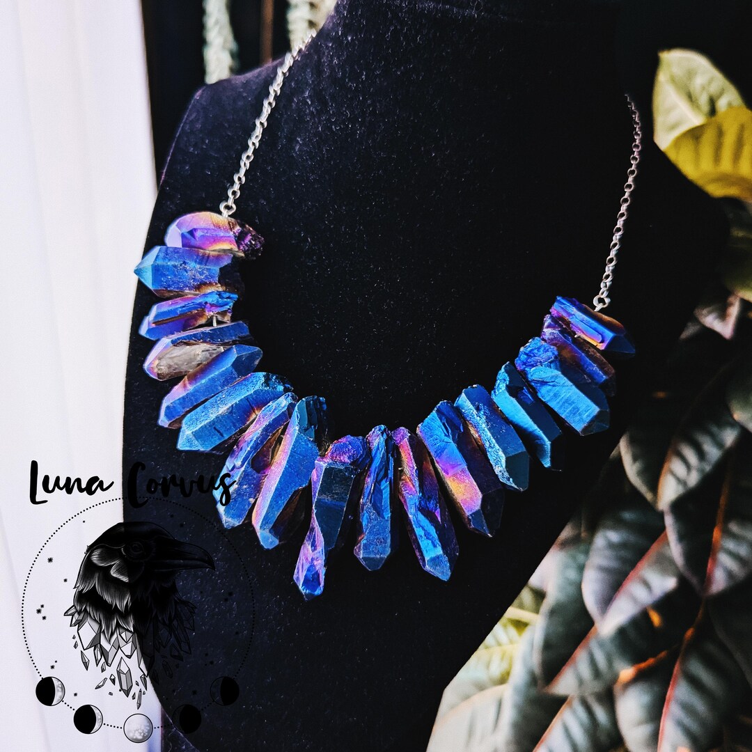 HIGH GODDESS - Nebula Necklace ~ Wedding. Flange. Witch Necklace ...
