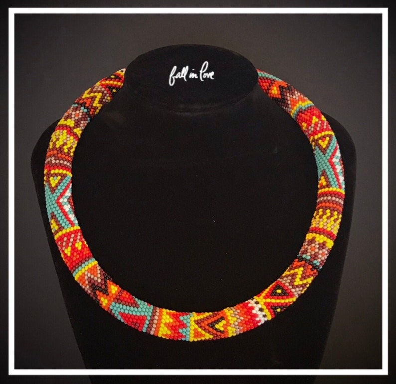 SALE Ethnic Tribal SW Native American Celtic African Bead Work, Crochet ...