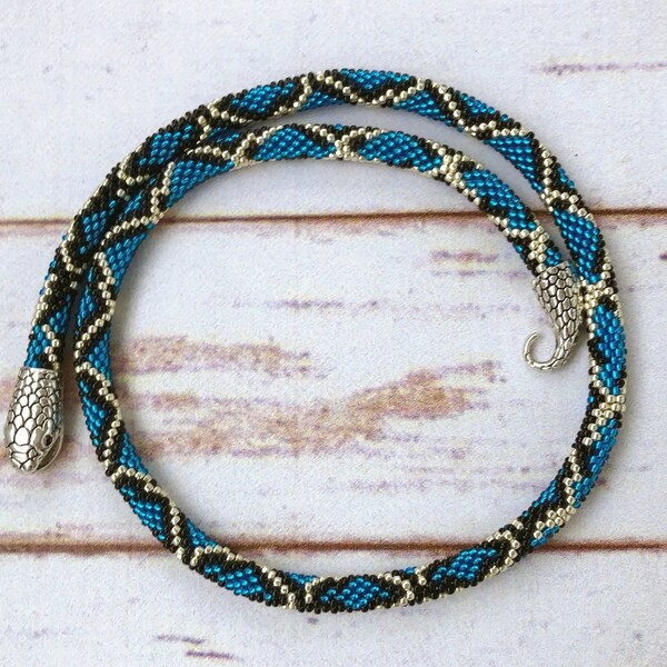 Snake Necklace - Etsy