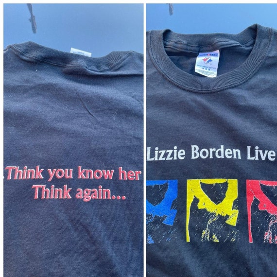 Vintage Lizzie Borden Shirt Serial Killer Shirt 90s V… - Gem