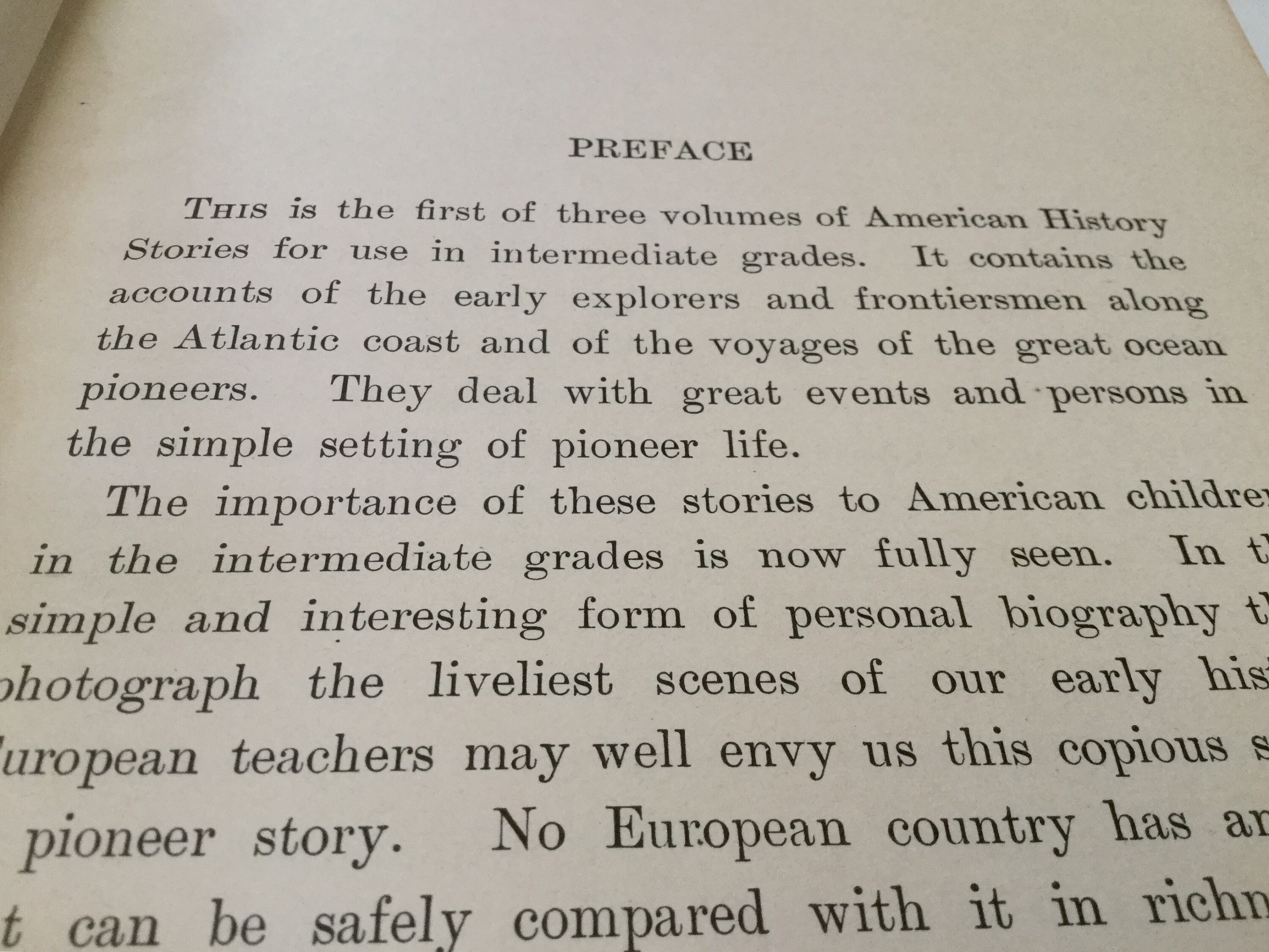 Early 1900s American School Textbook Pioneer History Stories | Etsy
