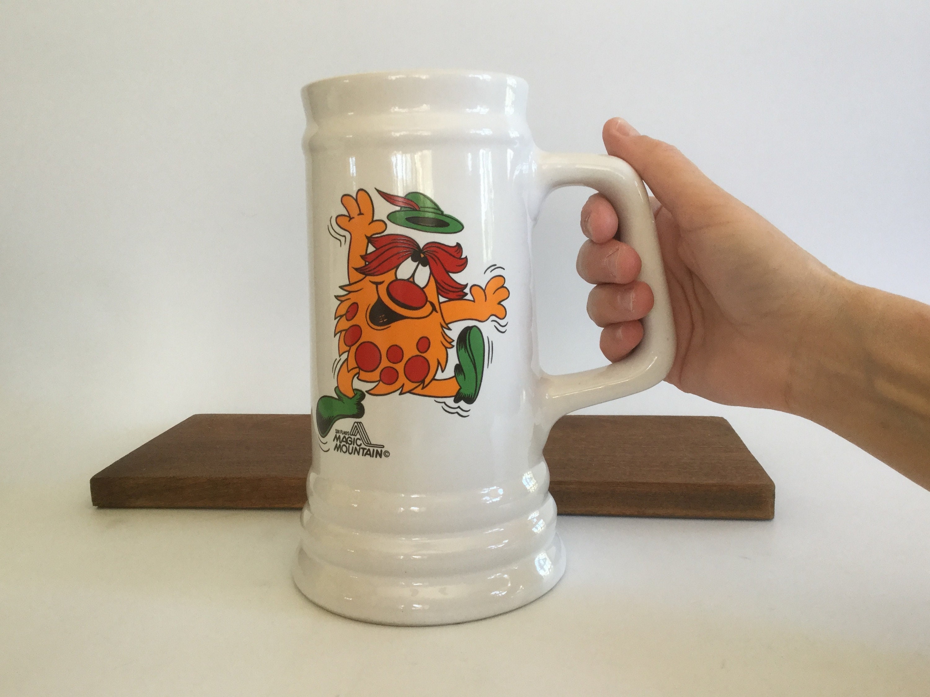 Vintage Bloop the Troll Magic Mountain Beer Stein Theme Park - Etsy