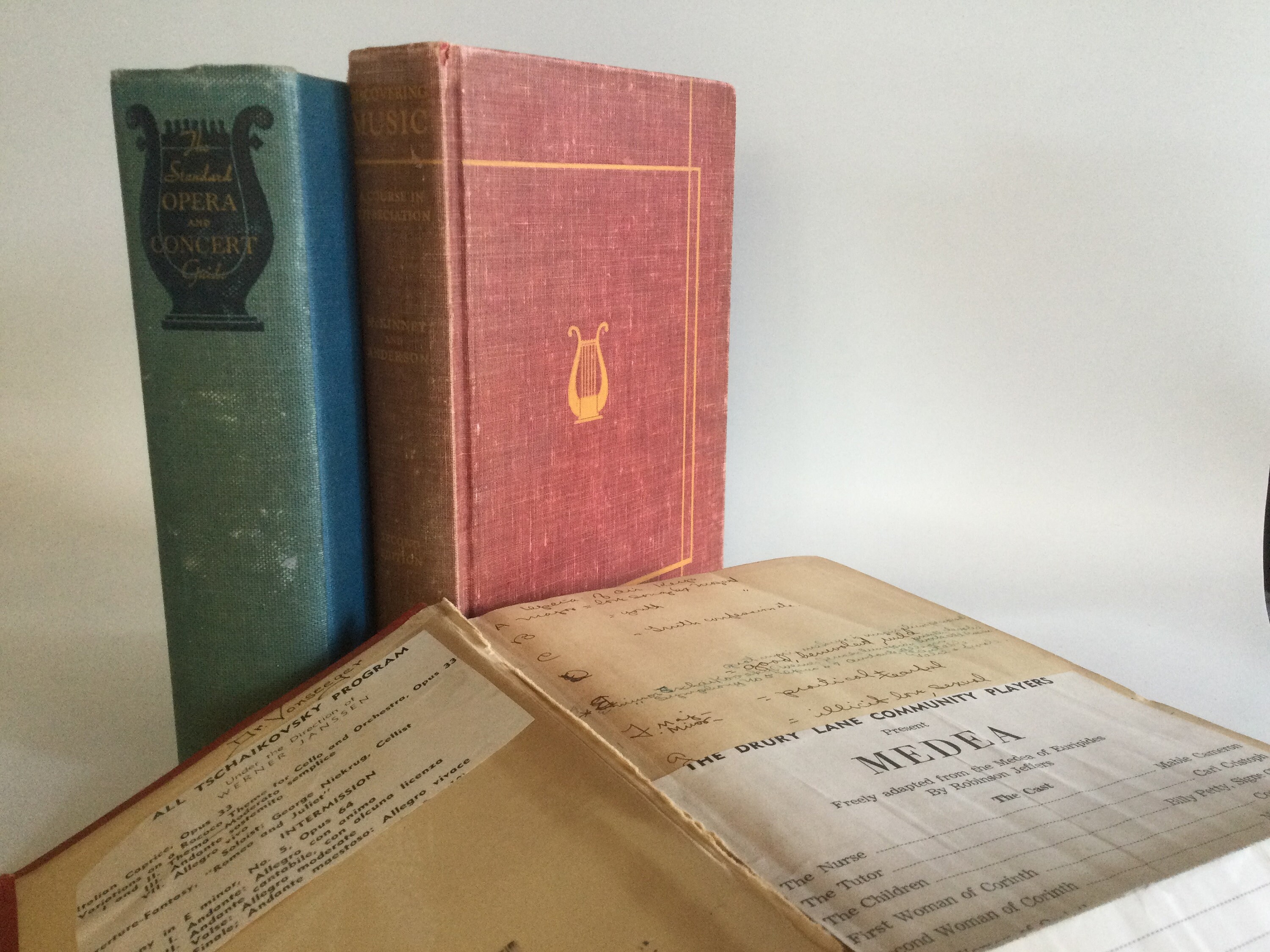 Vintage Music Books Bundle Stack of Old Books 1930s 1940s | Etsy