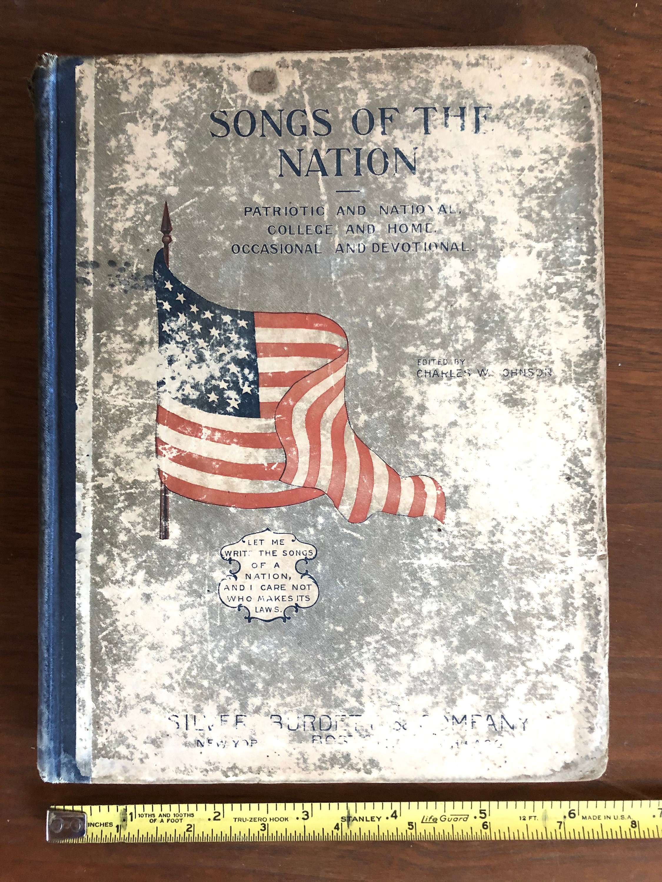 1800s American Songbook Songs of the Nation 1897 Antique | Etsy