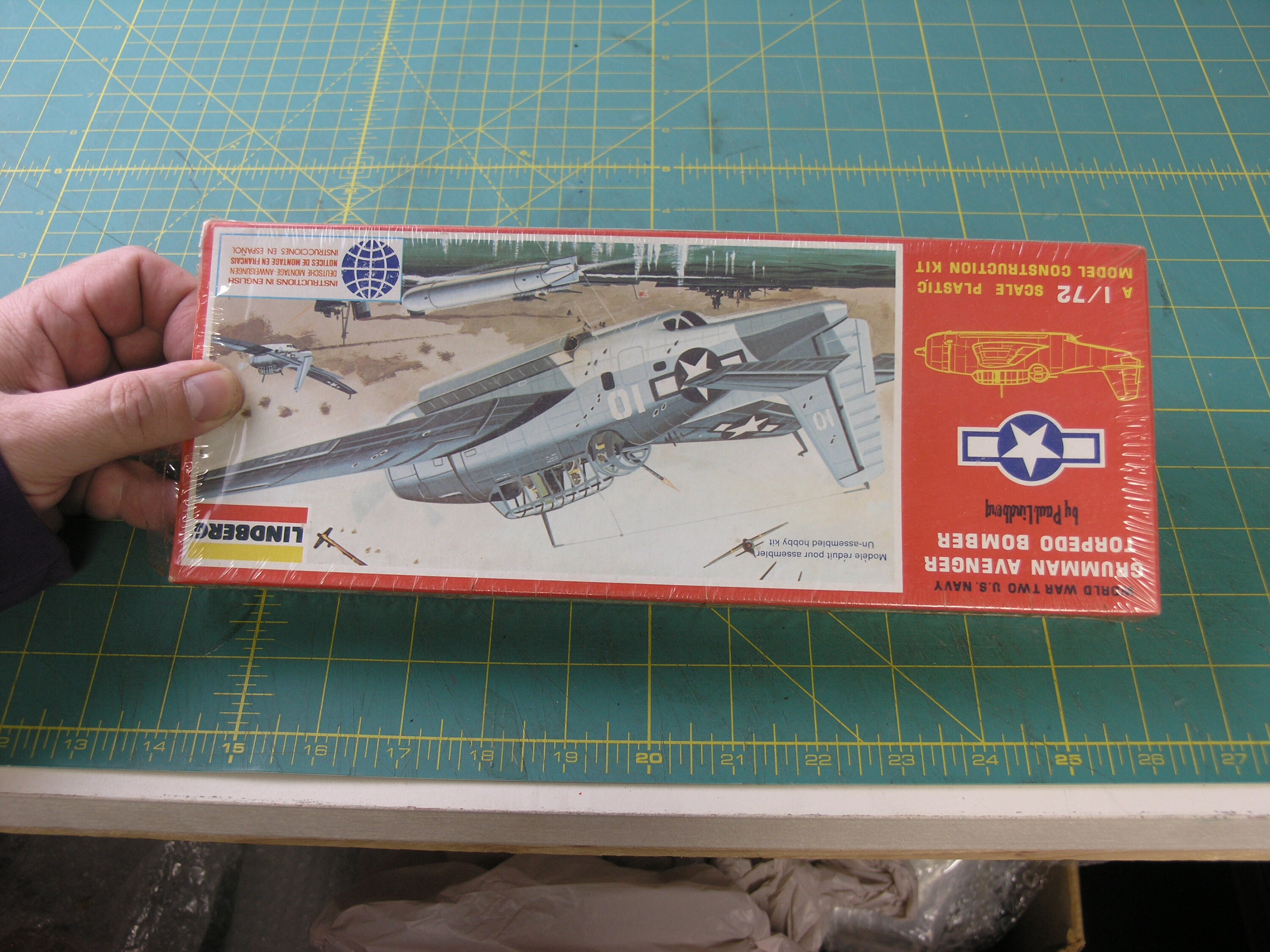 Lindberg TBF Avenger 1/72 Scale Plastic Model Kit Factory - Etsy