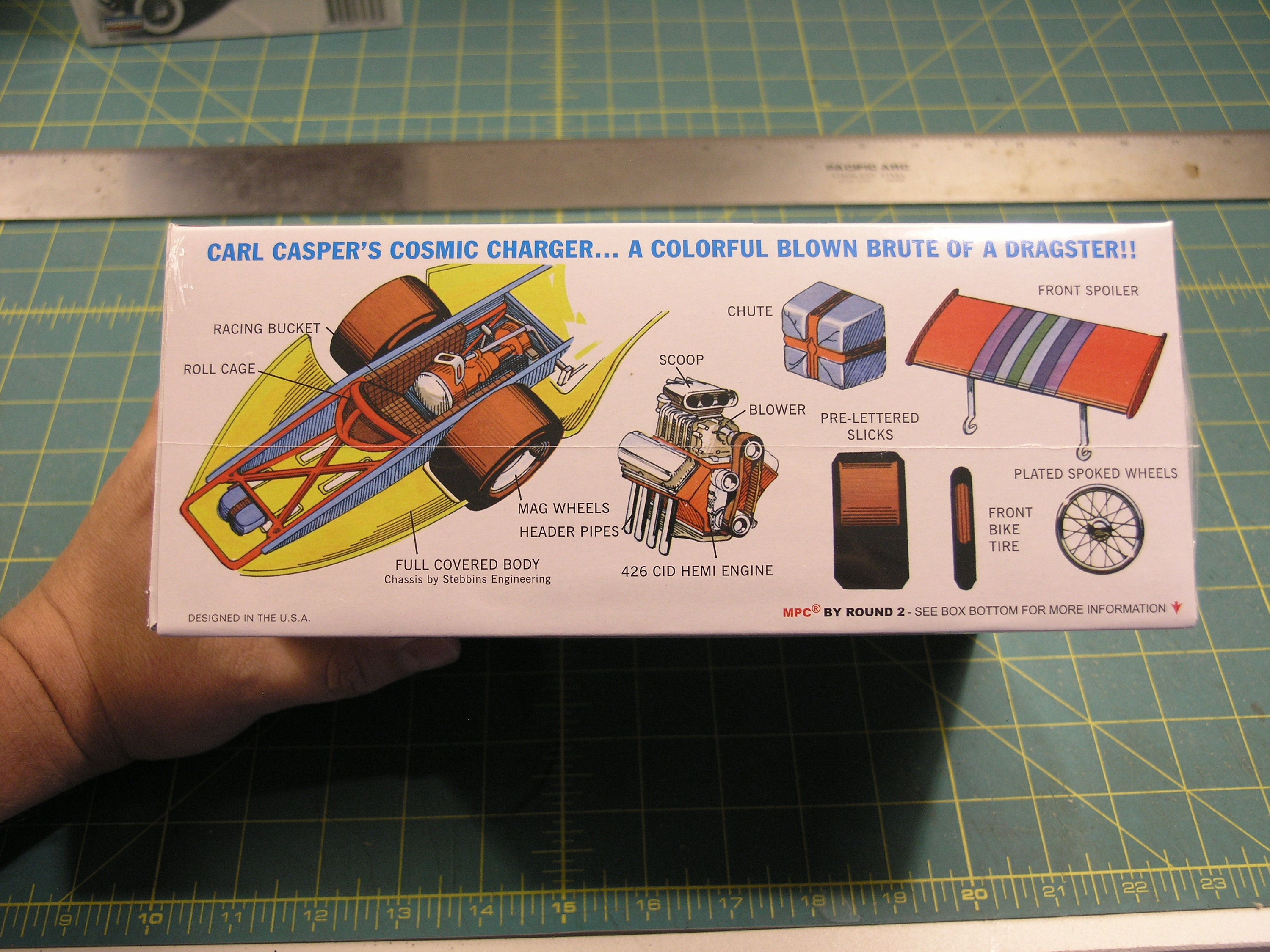 1/25 MPC Carl Caspers Cosmic Charger Top Fuel Drag Car - Etsy