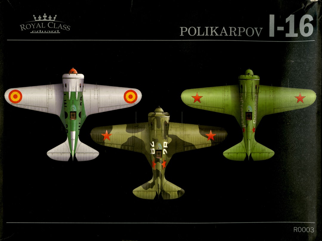 Plastic Model Kit 1/48, Unopened Eduard Royal Class, Polikarpov I-16 ...