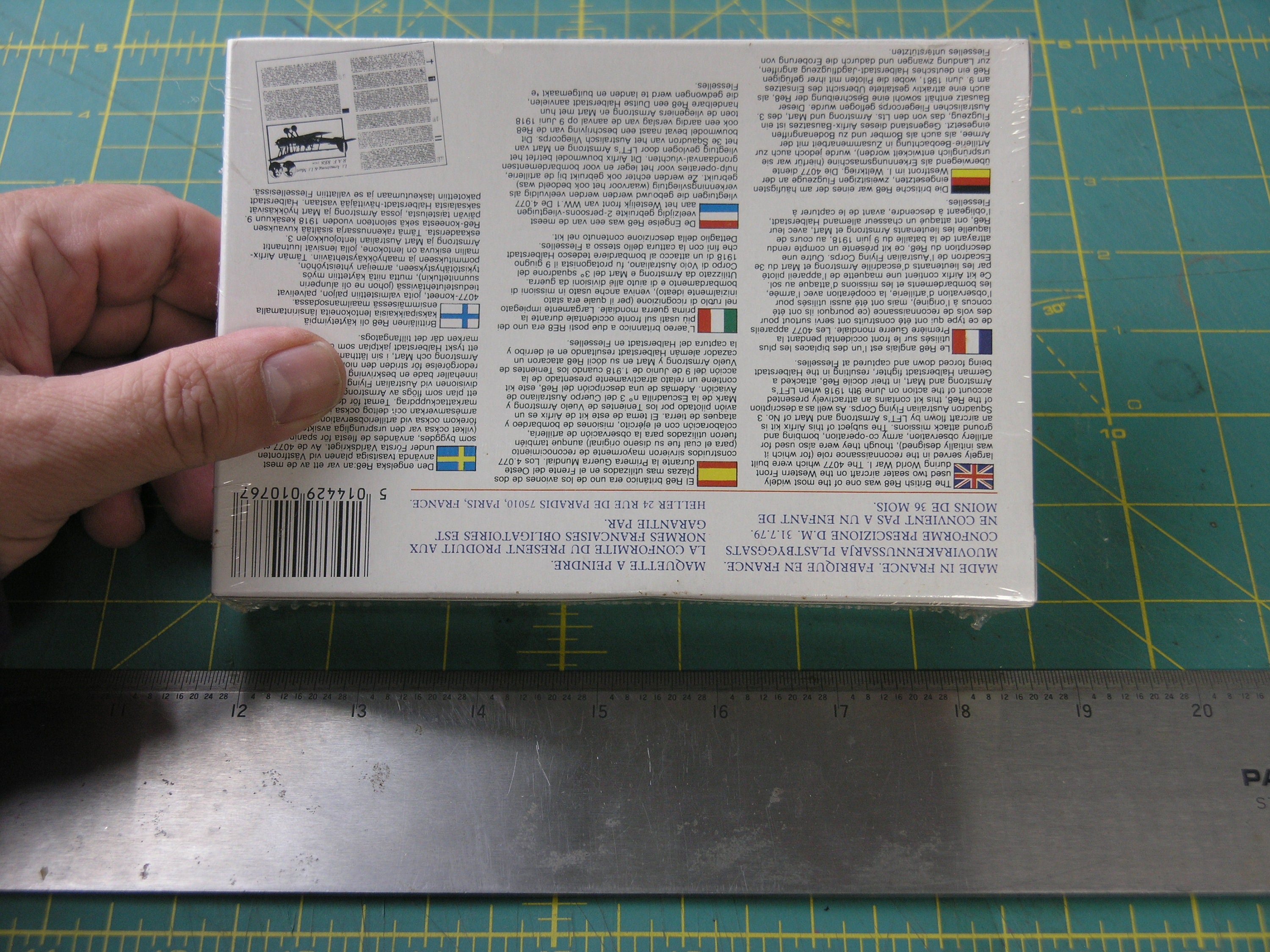 Airfix RAF RE8 1918 Vintage Aircraft 1/72 Scale Plastic Model Kit ...