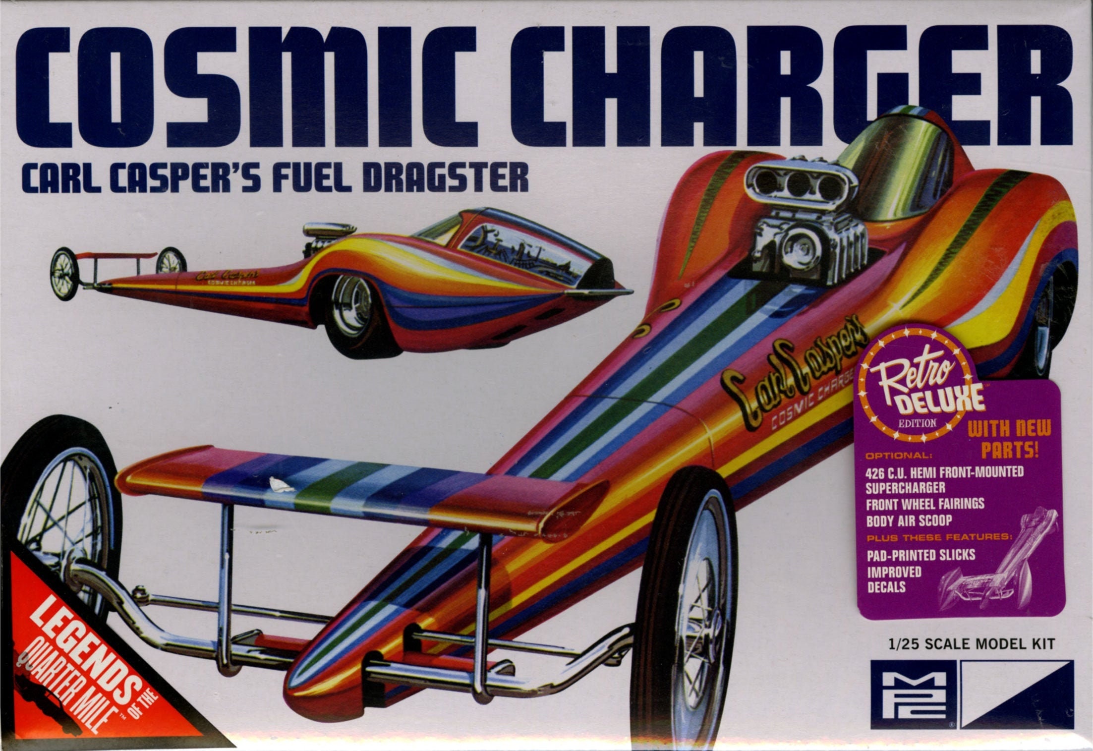 1/25 MPC Carl Caspers Cosmic Charger Top Fuel Drag Car - Etsy