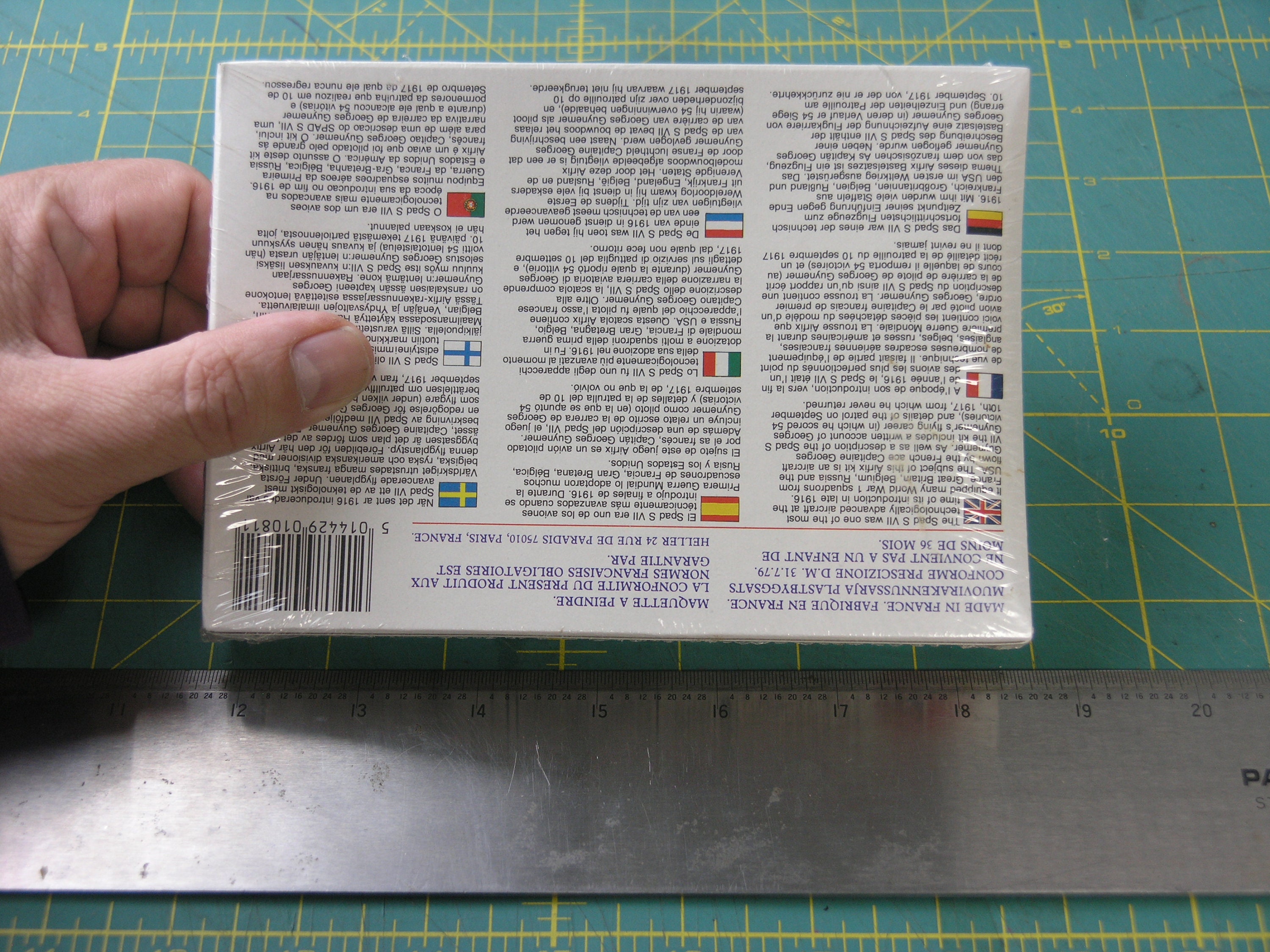 Airfix Spad S VII 1917 Vintage Aircraft 1/72 Scale Plastic Model Kit ...