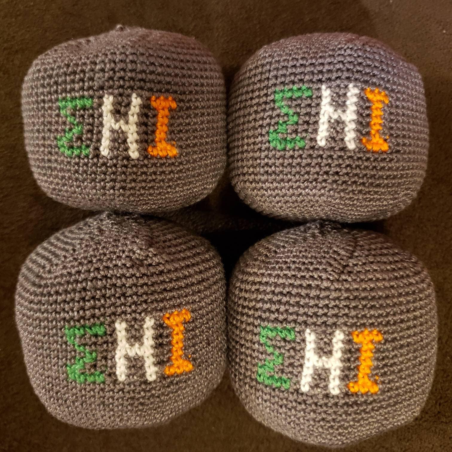 Personalized Crocheted Hacky Sack Footbag Ball Custom Gift - Etsy