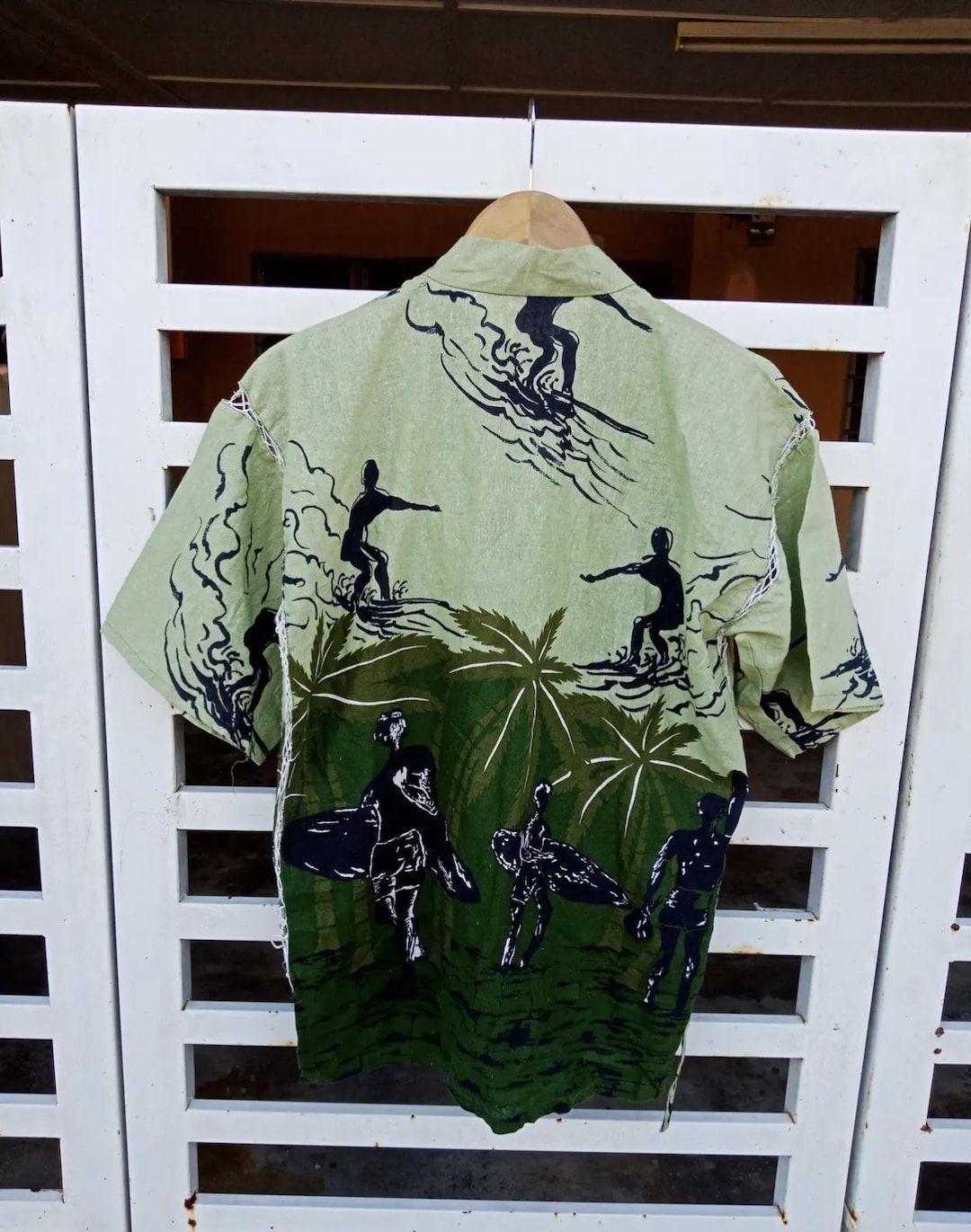 Handmade Japanese Traditional Surfing Hawaii Beach Design Full Print ...