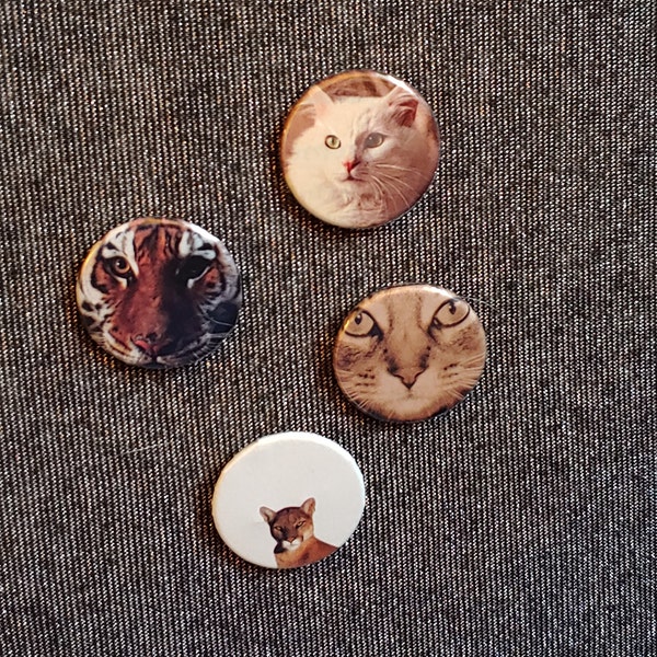 Cougar Buttons - Etsy