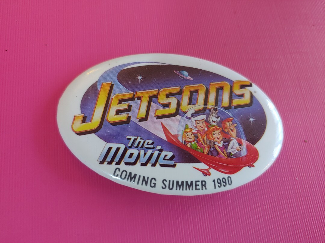 Jetsons the Movie - Original Vintage Pinpack Button Movie Promo 1990 - Etsy