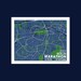 2019 Midnight Sun Marathon Map Print / Tromso Norway / - Etsy