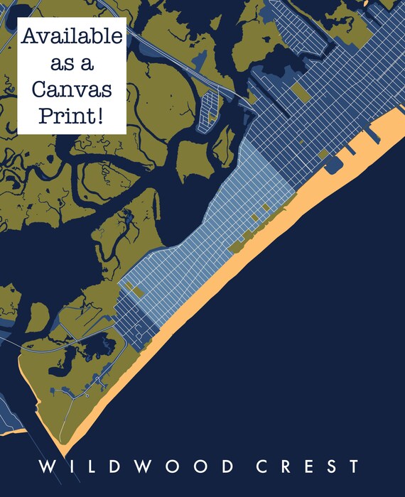 Wildwood Nj Map
