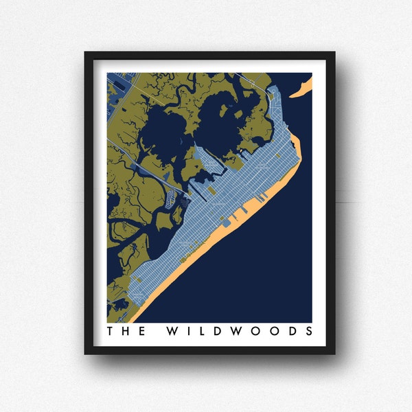 Wildwood Map - Etsy