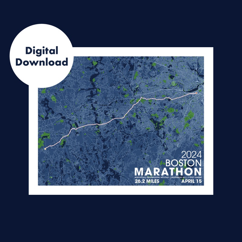 Boston Marathon - Etsy