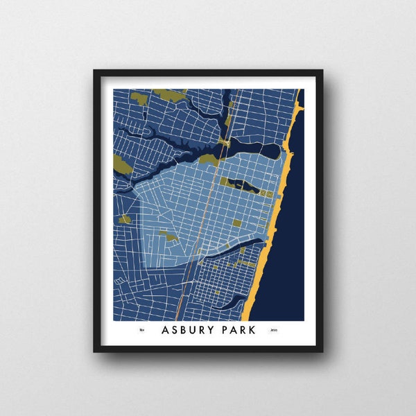 Asbury Park Poster - Etsy