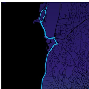 2019 Midnight Sun Marathon Map Print / Tromso Norway / - Etsy