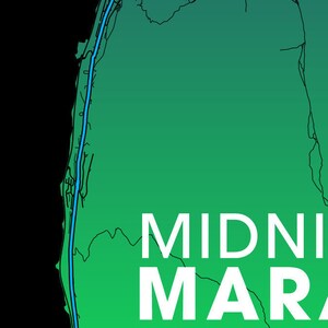 2019 Midnight Sun Marathon Map Print / Tromso Norway / - Etsy