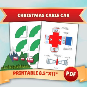 DIY Cable Car - Advent Calendar With a Charming Christmas Scene - 24 ...