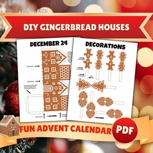 25 Printable Gingerbread House Templates - Create Your Own Cozy ...