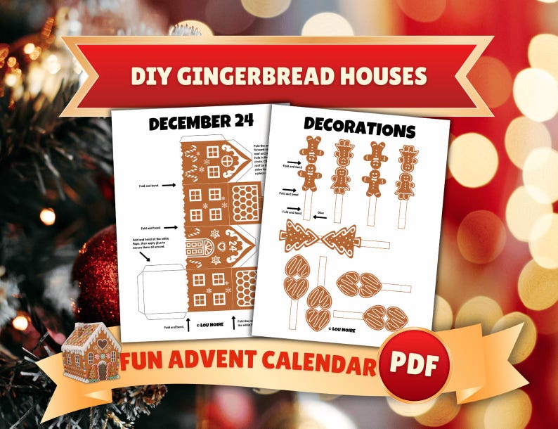 25 Printable Gingerbread House Templates - Create Your Own Cozy ...