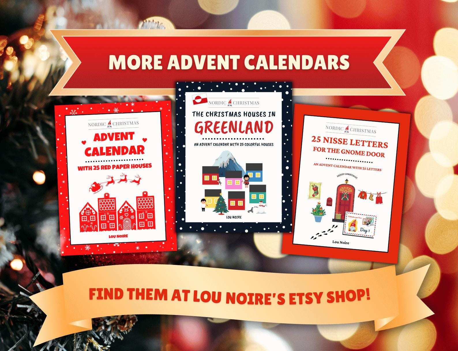 DIY Cable Car - Advent Calendar With a Charming Christmas Scene - 24 ...