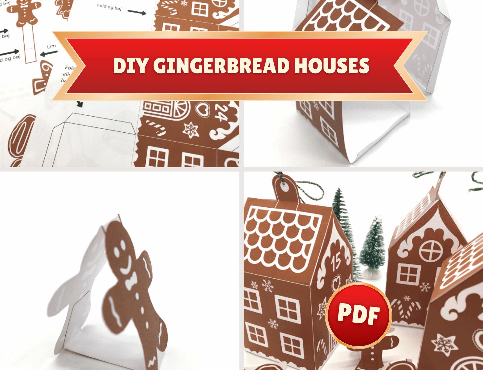 25 Printable Gingerbread House Templates - Create Your Own Cozy ...
