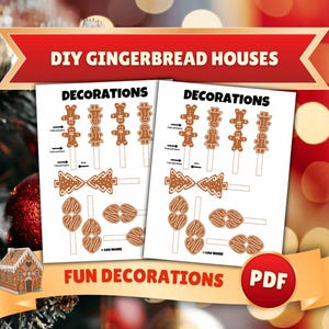 25 Printable Gingerbread House Templates - Create Your Own Cozy ...