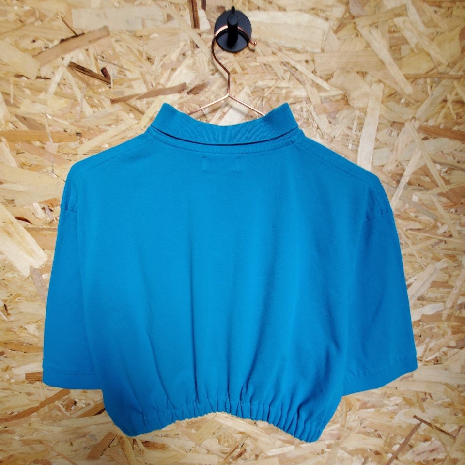 Kappa Crop Top Polo Kappa Crop Oversize Rielaborata UK - Etsy Italia