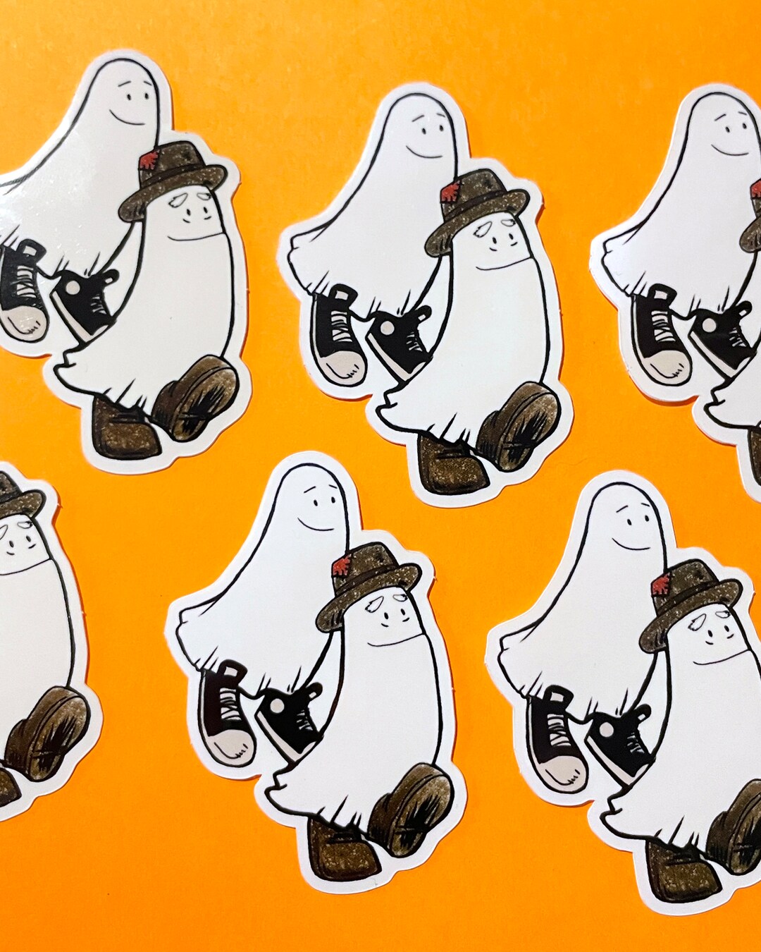 Ghost Pals Sticker Featuring My Oc's Spencer and Reggie. Ghost Stickers ...