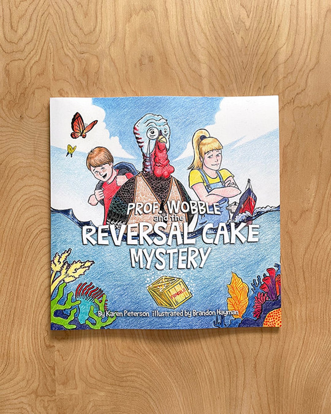 Professor Wobble and the Reversal Cake Mystery-children's Book. - Etsy