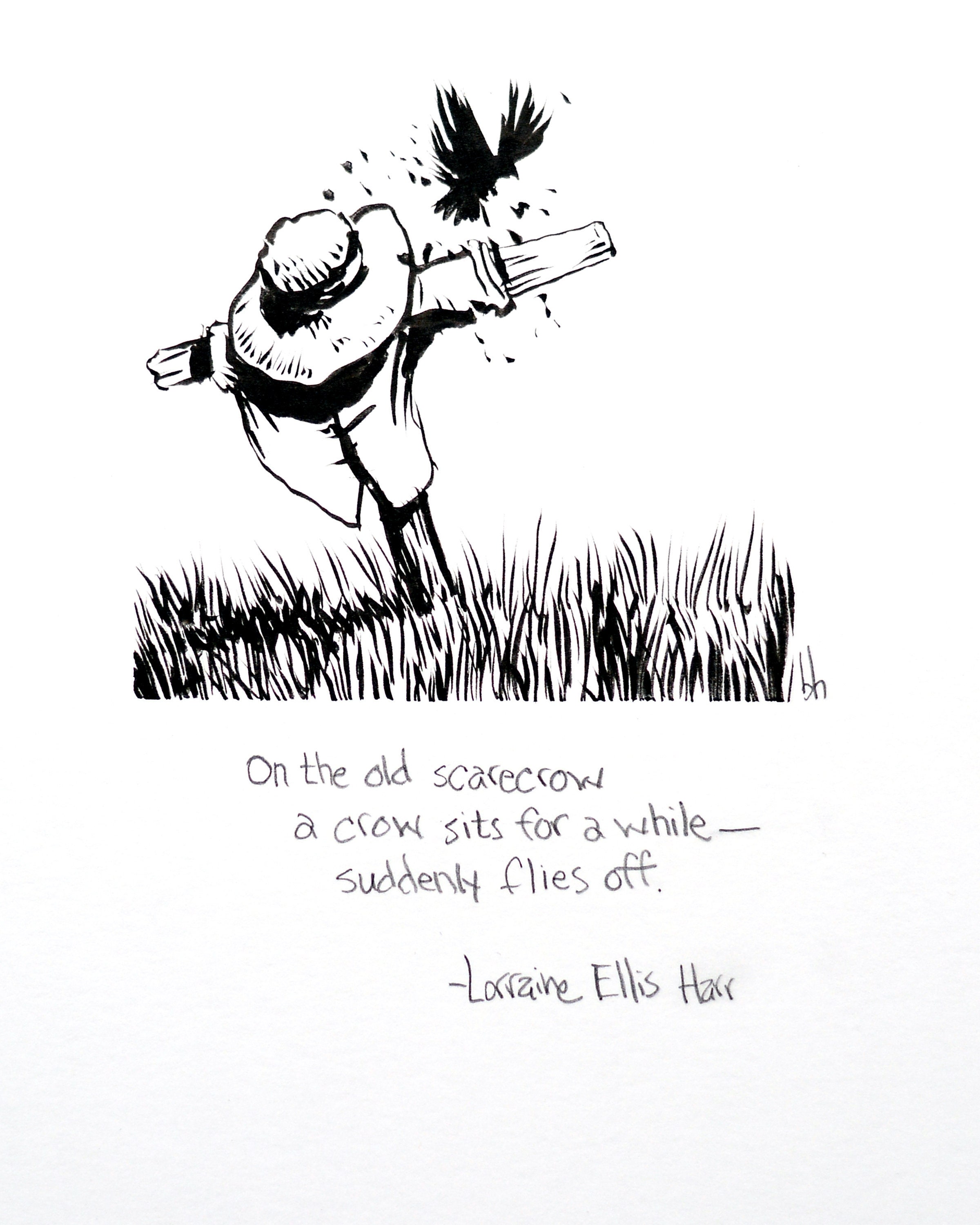 Haiku Poem With Illustration