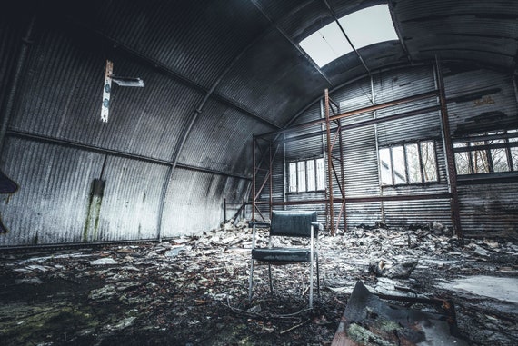 Abandoned Factory Photograph Urbex Factory Print Urban | Etsy