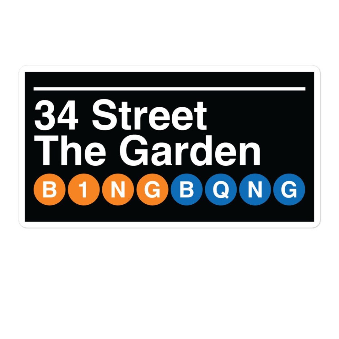 The Garden Bing Bong Sticker - Etsy