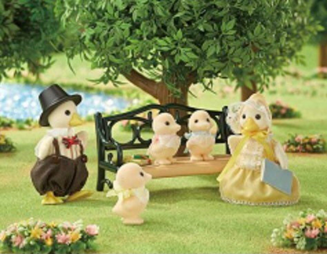 Calico Critters / Sylvanian Families Paddleton Duck Family | Etsy