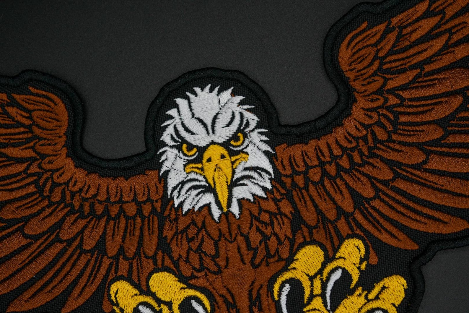 Large eagle patch Large Biker patch Rider patch Eagle | Etsy