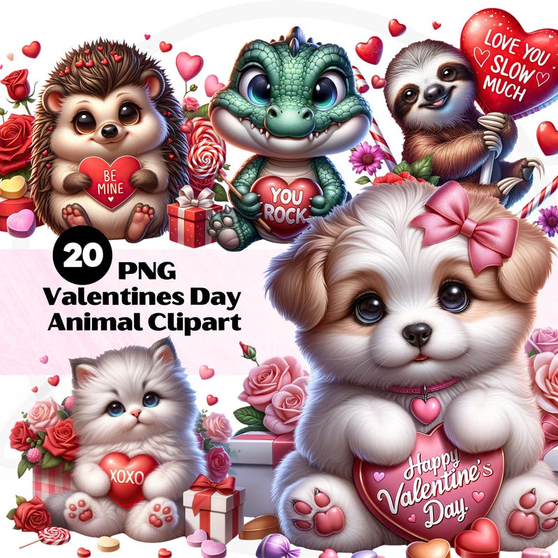 Valentines Day Clip Art - Etsy