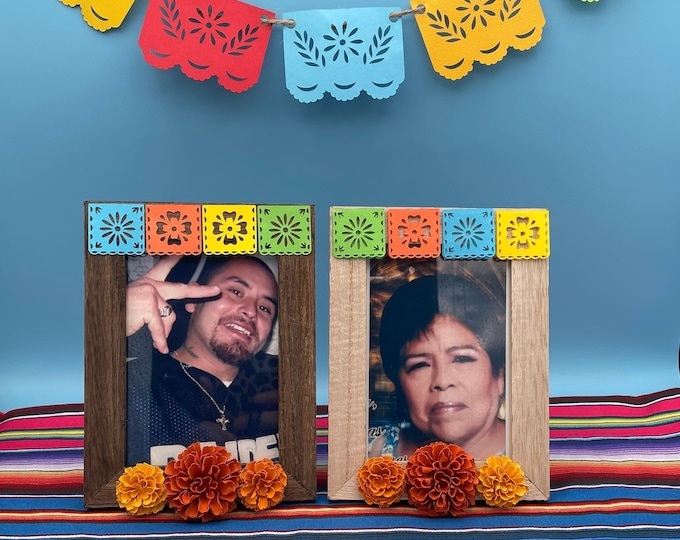 Día De Los Muertos Frame | Rustic Frame | Custom Frame | Day of the ...