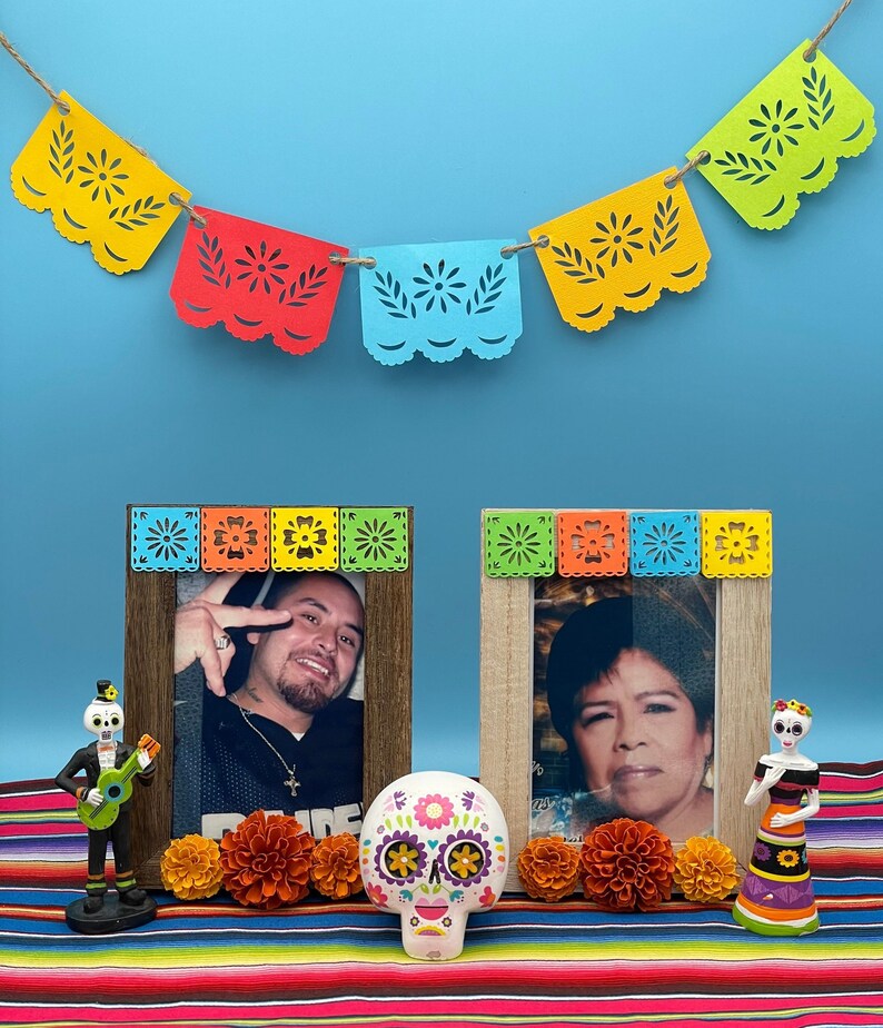 Día De Los Muertos Frame | Rustic Frame | Custom Frame | Day of the ...